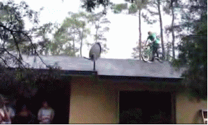 Rooftop BMX Jump | Best Funny Gifs Updated Daily
