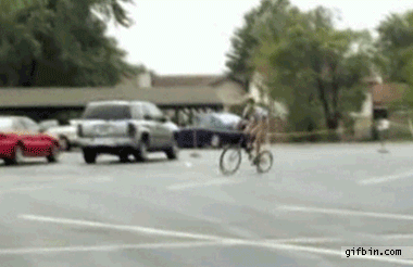Biker rides into fence - Full screen | Best Funny Gifs And Animated ...